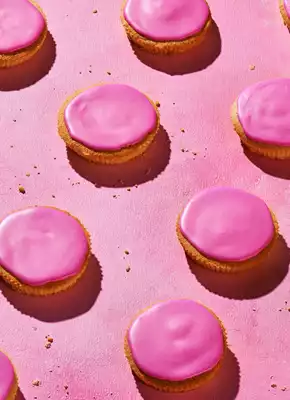 Roze koeken Recept | Dr. Oetker