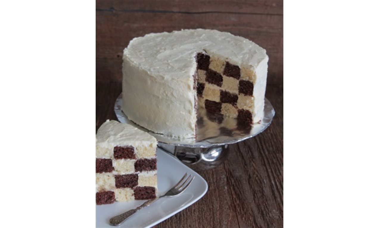 Dambord Cake Recept | Dr. Oetker